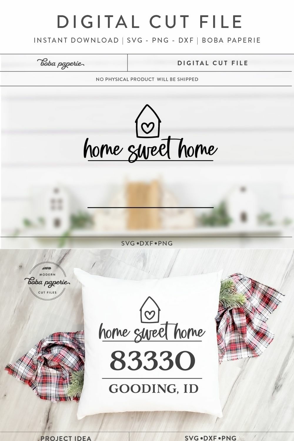 Zip Code SVG | Home sweet home porch sign | Farmhouse decor