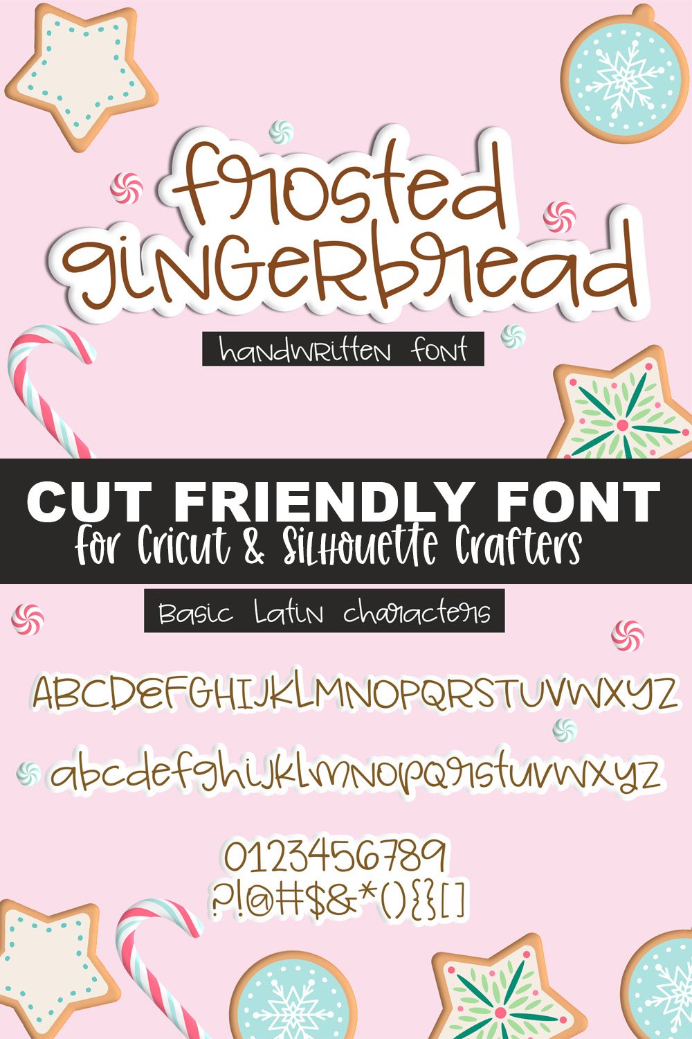 Frosted Gingerbread Handwritten Font