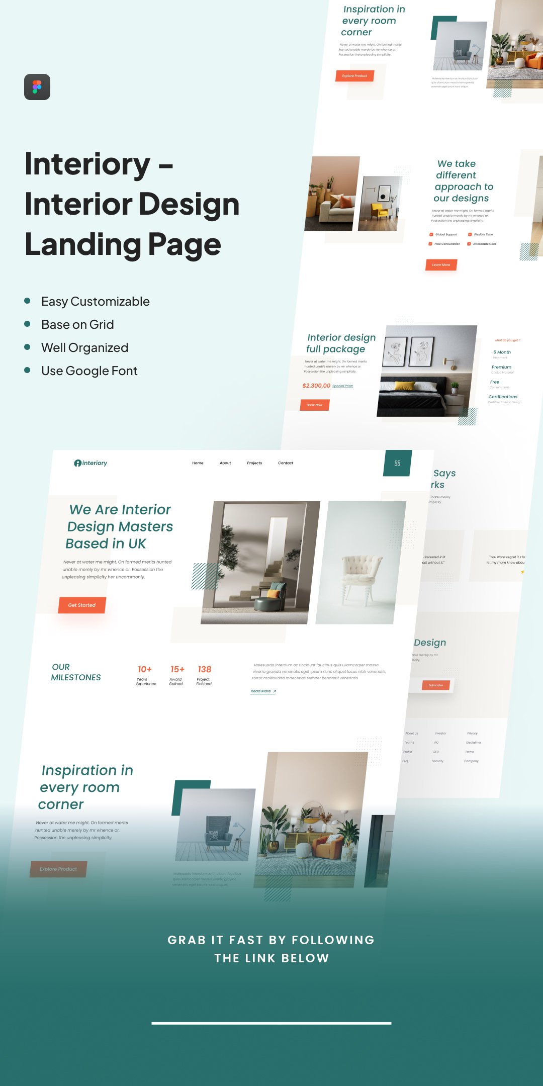 Interior Design Landing Page (2313986)