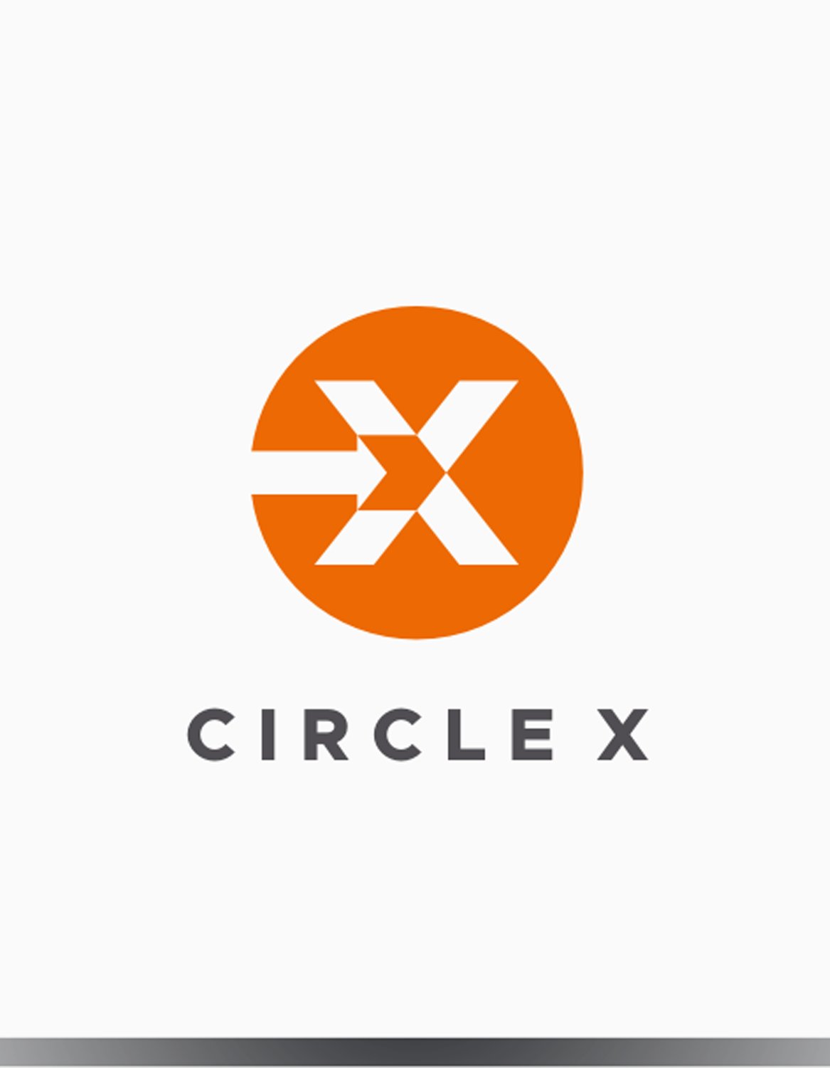 Circle Letter X vector logo design template (3173342)