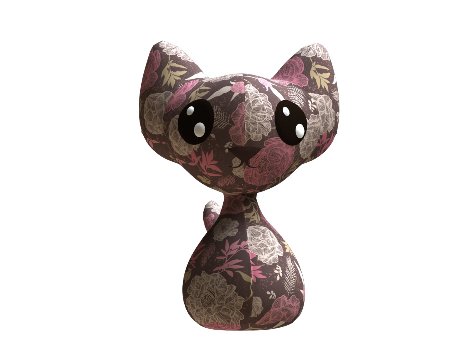 Cat PDF Plush Pattern Resizing (1395462)