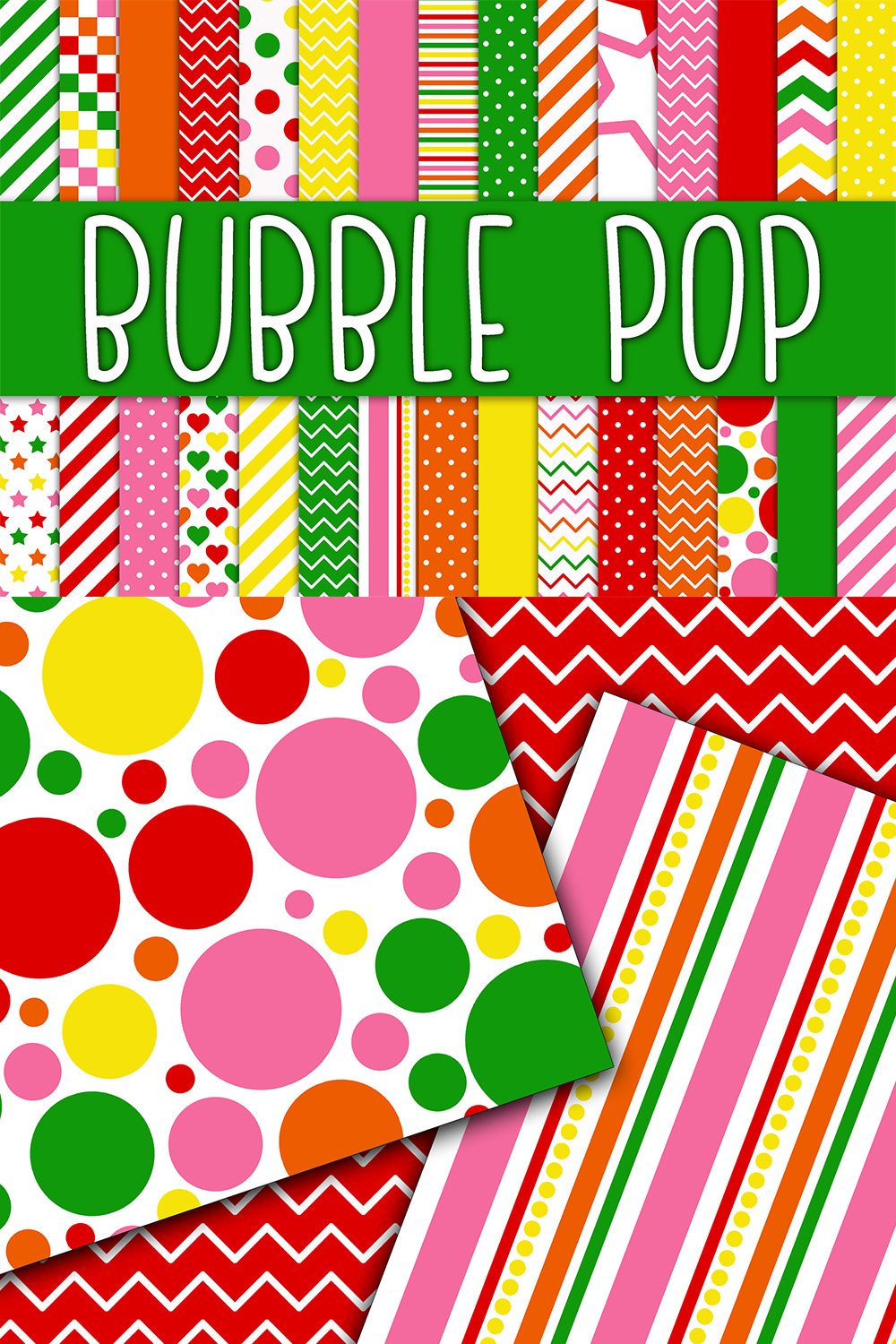 Bubble Pop Digital Paper