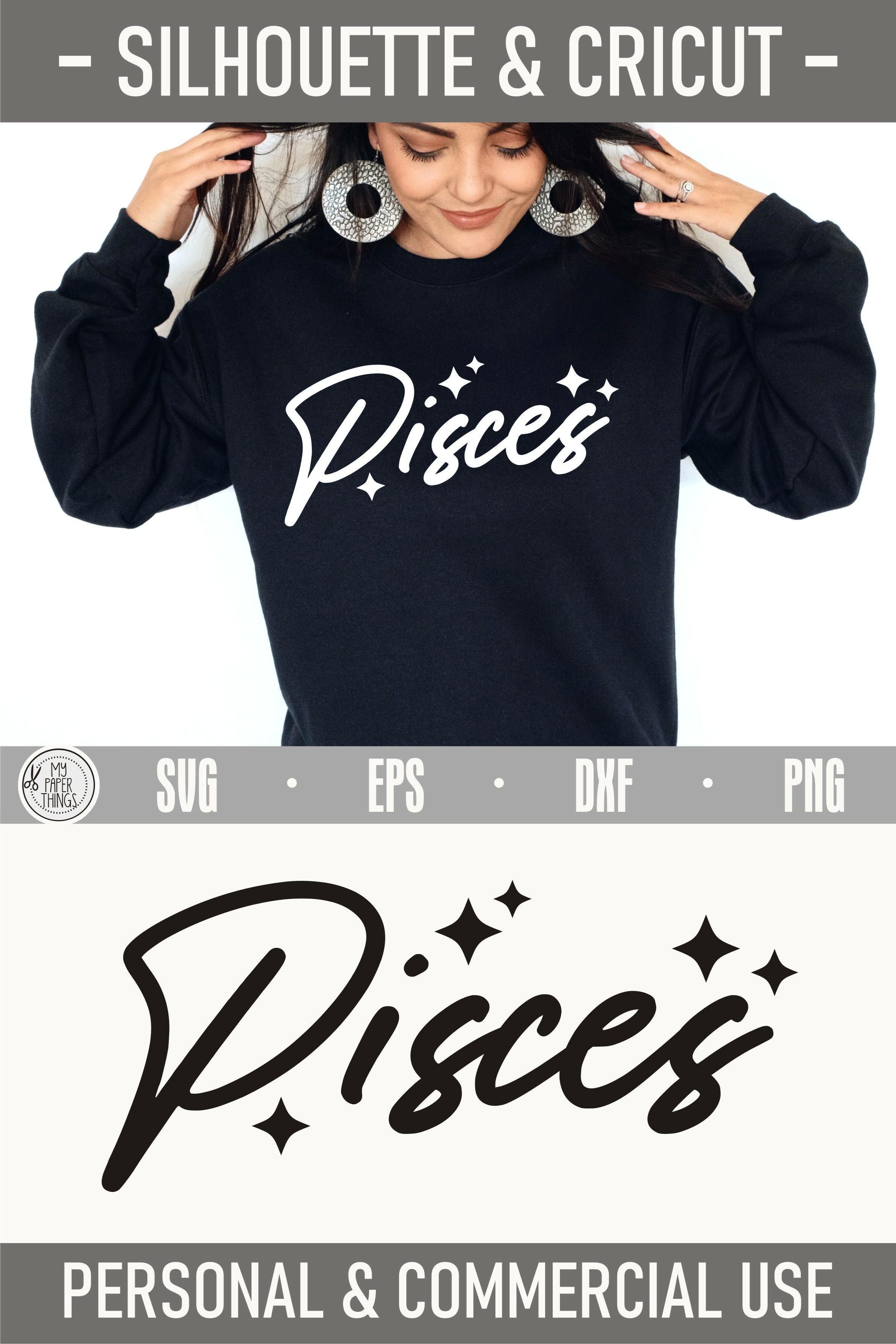 Pisces Zodiac Sign Svg