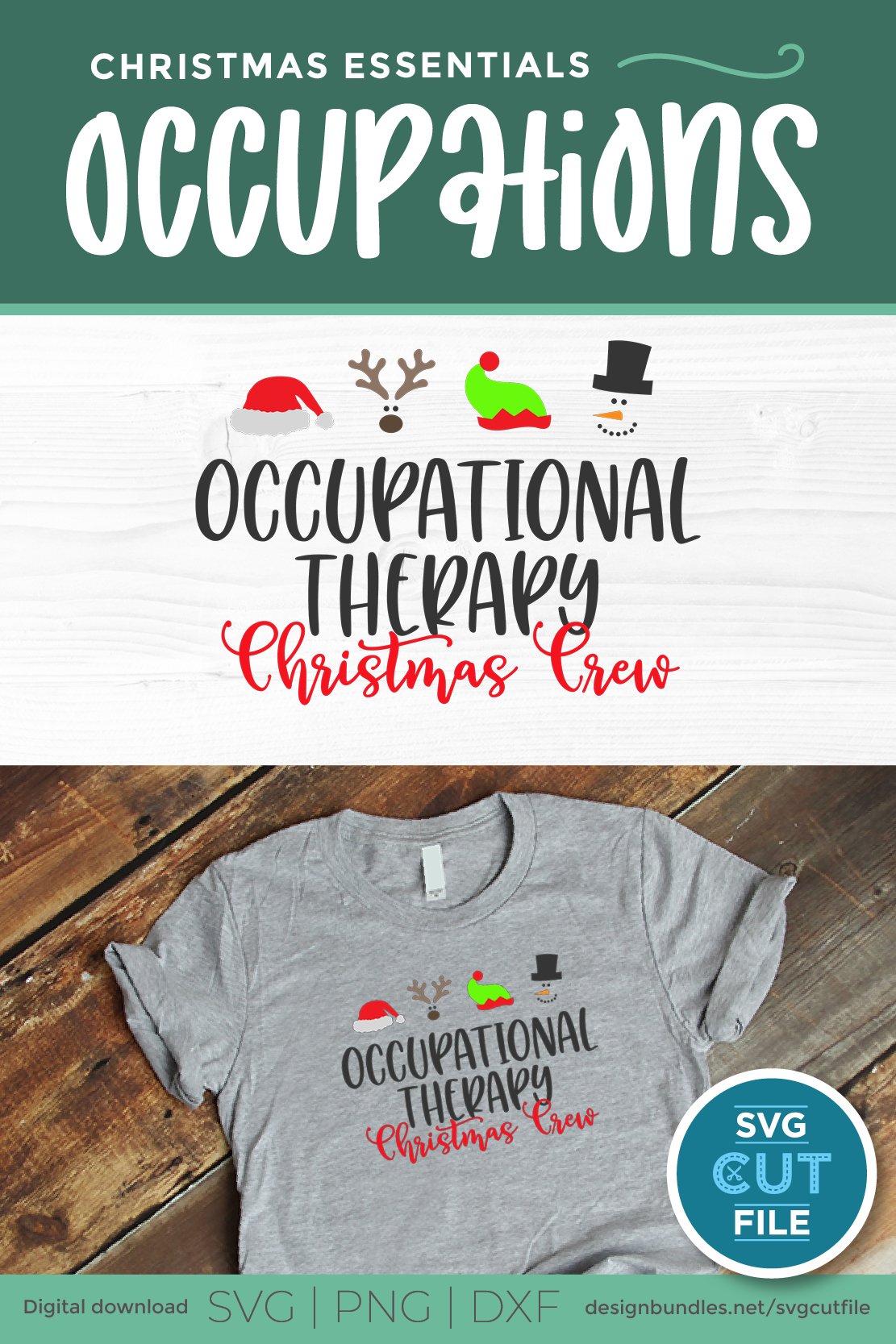 Occupational Therapy Christmas svg - OT Christmas (1077287)