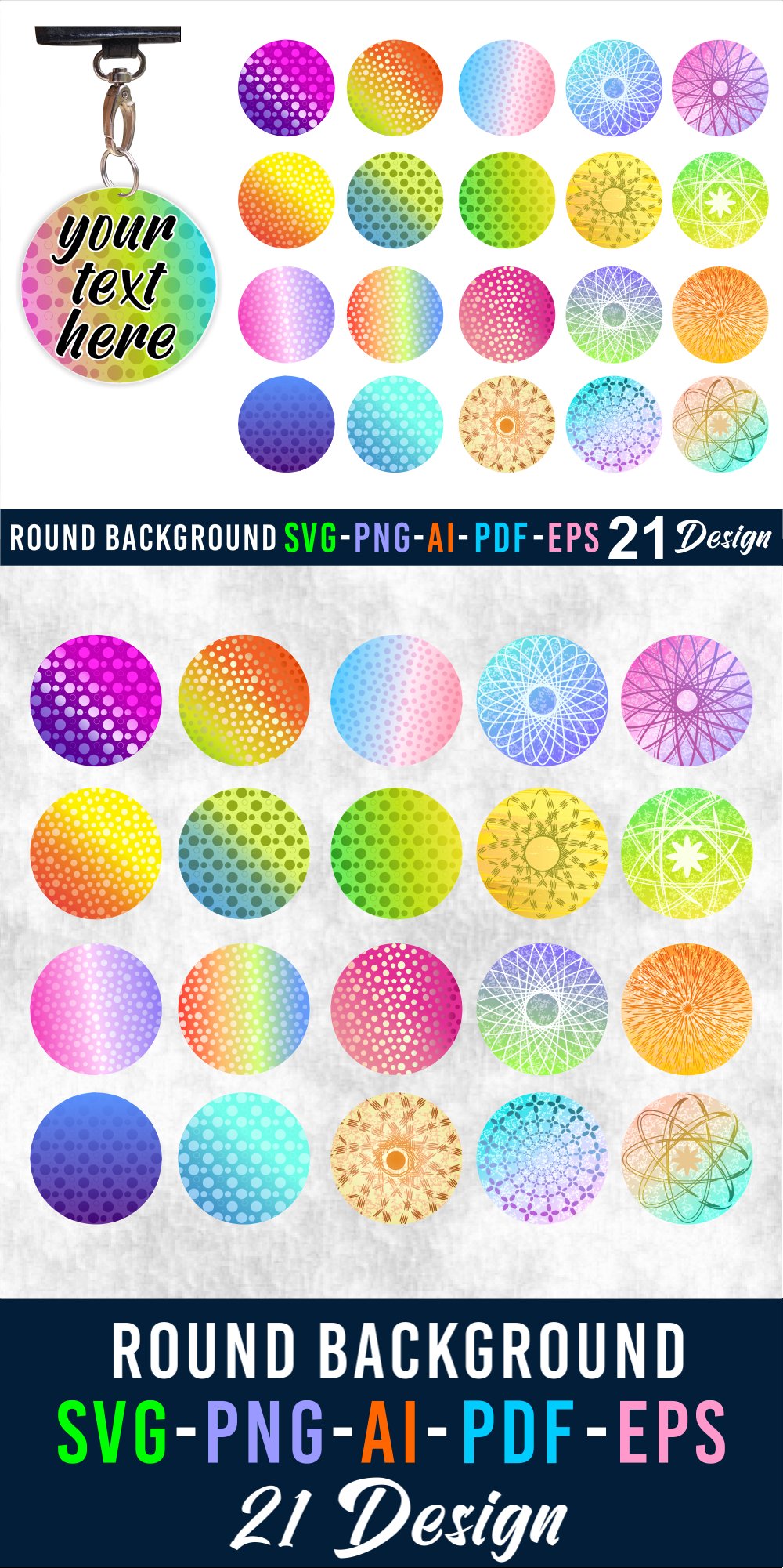 Keychain Svg Bundle, Keychain Patterns, Keychain Backgrounds