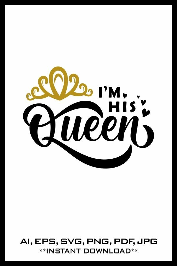 Queen SVG - Queen SVG Cuttable Design - Crowns Svg