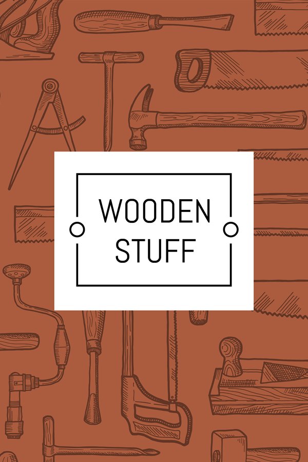 Vector carpentry elements background with place for text ill