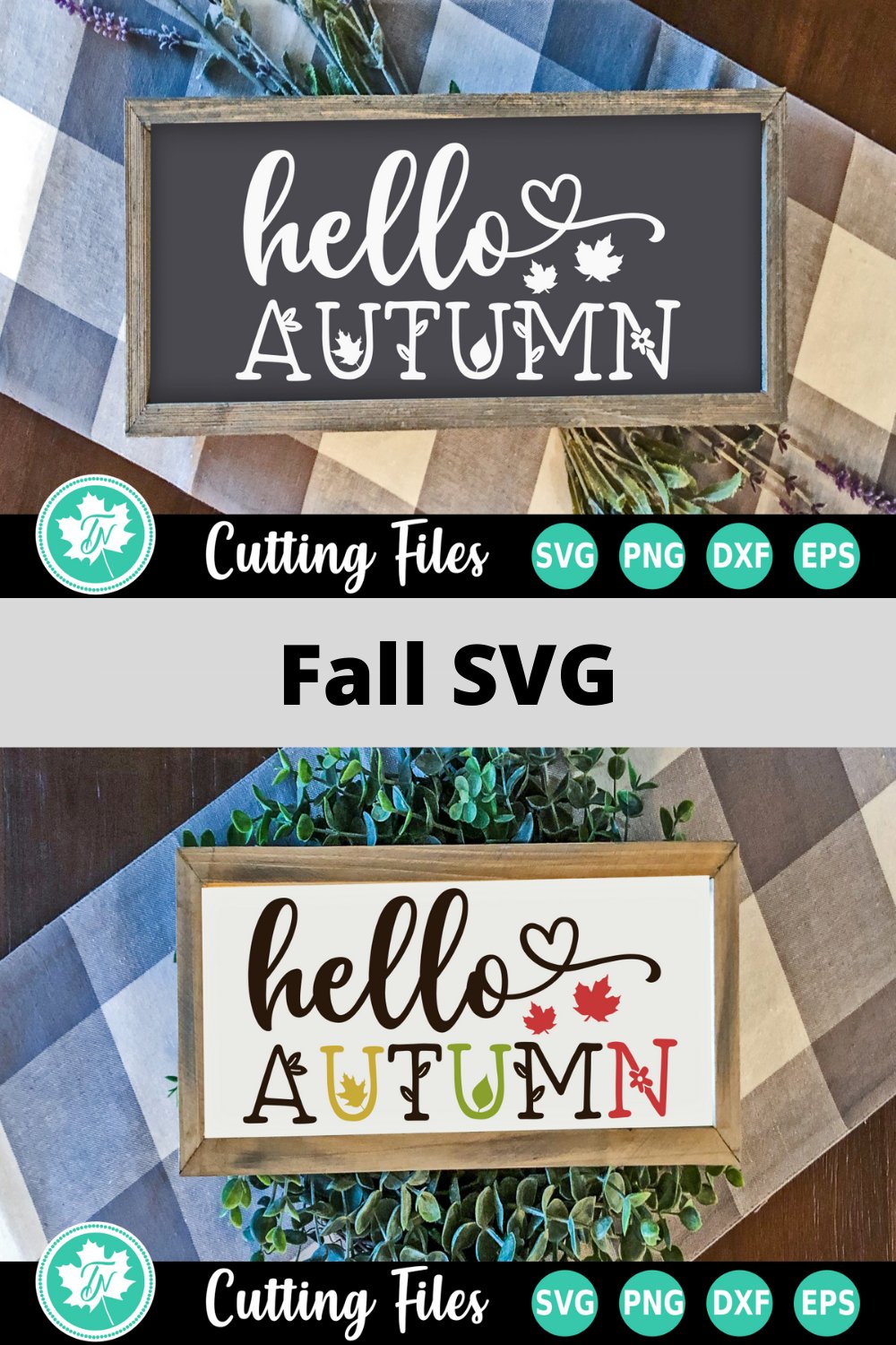 Fall SVG | Fall Sign SVG | Hello Autumn SVG (847229)