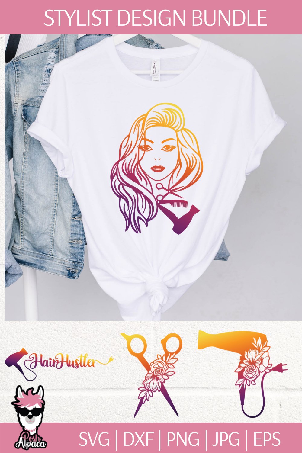 Hair stylist svg bundle