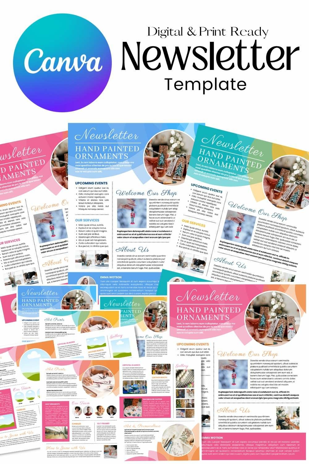 Canva Email Newsletter Template
