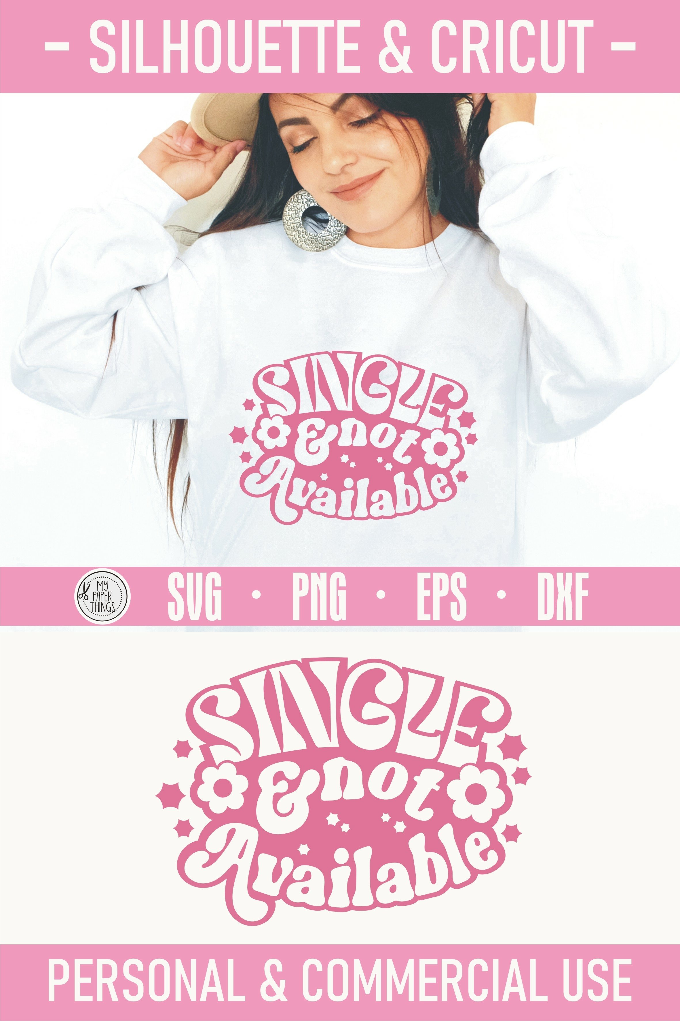 Single and Not Available Anti Valentines Day Svg