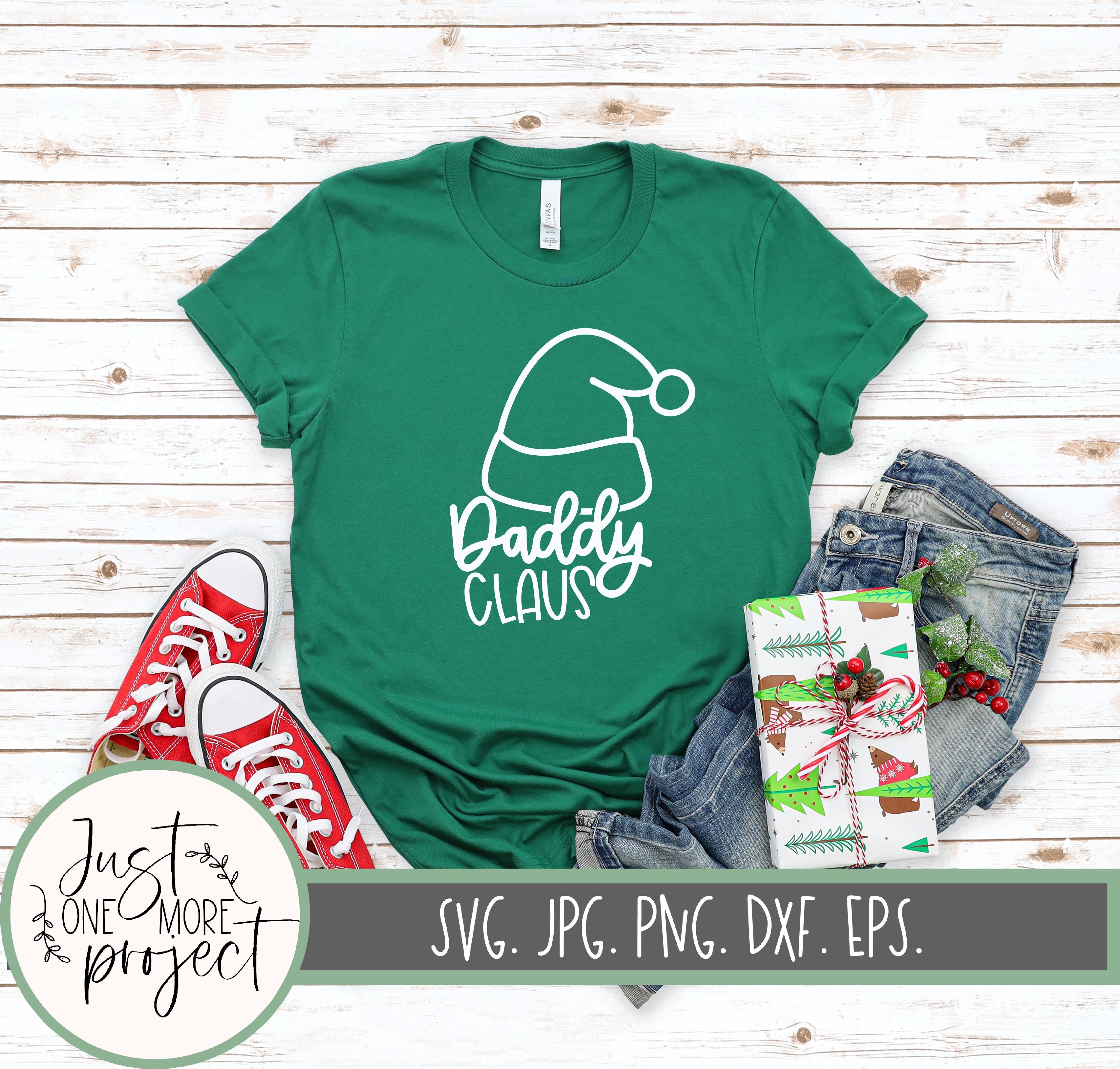 Daddy claus svg, dad christmas svg, santa claus svg,