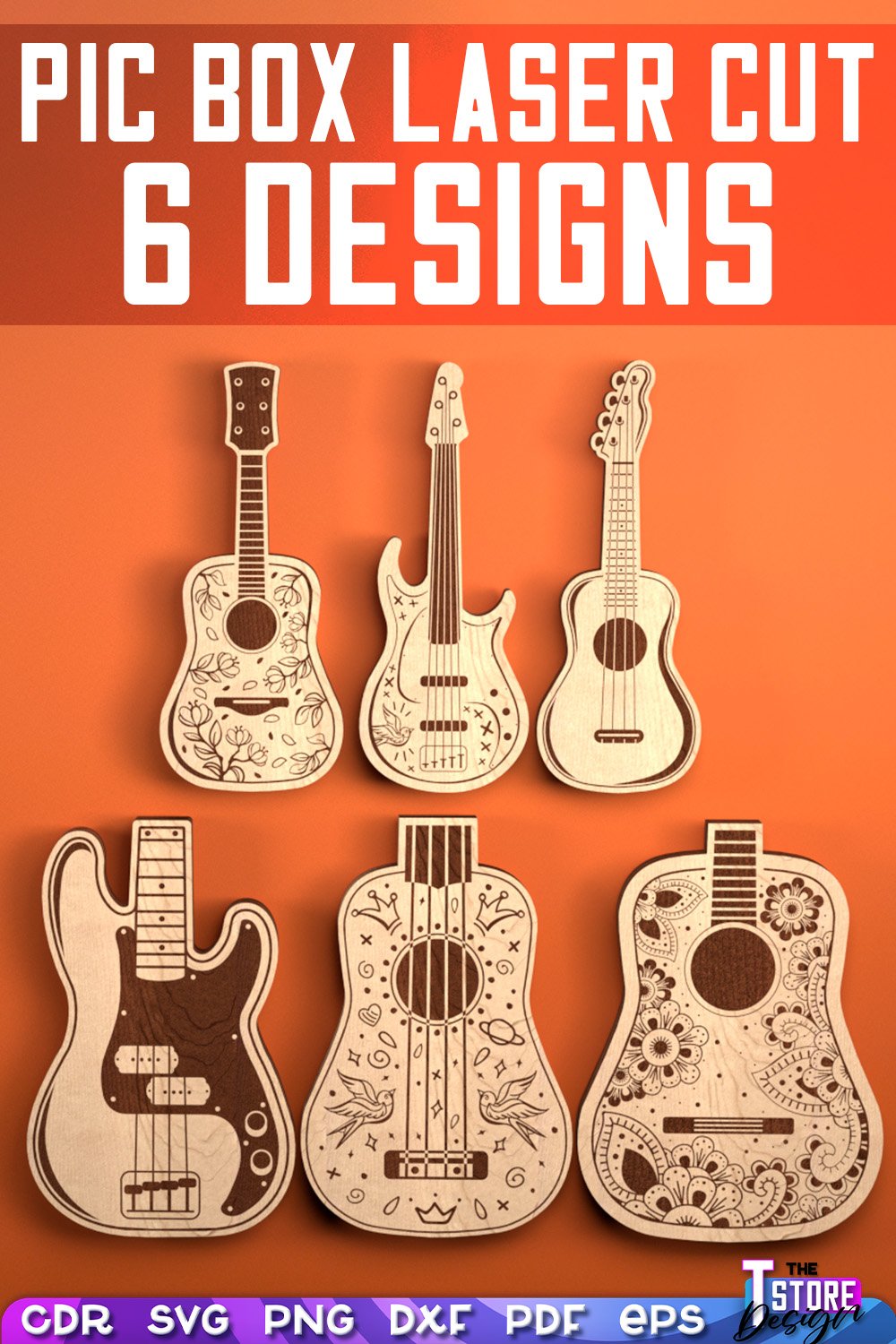 Pic Box Laser Cut SVG Bundle| Pic Box Engraving Design