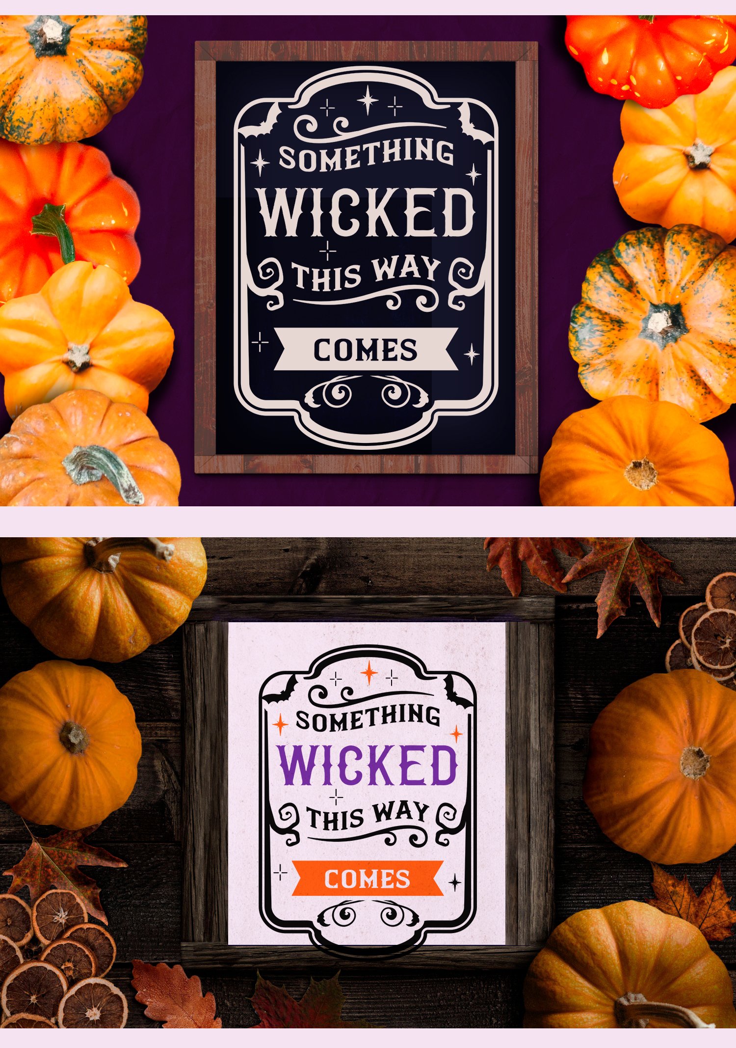 Something Wicked this way Comes Farmhouse SVG