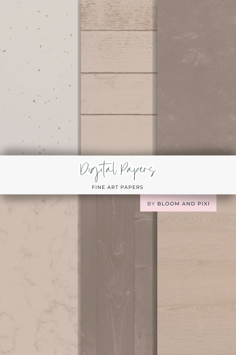 FINE ART Textured Digital Papers PART 2