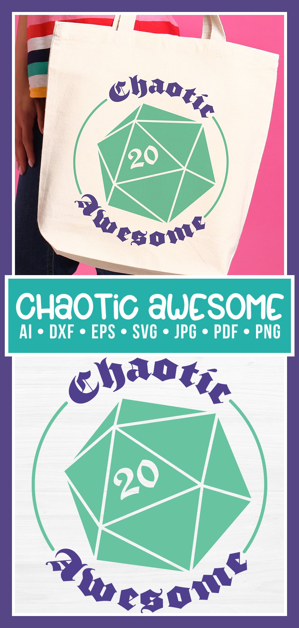 Chaotic Awesome SVG