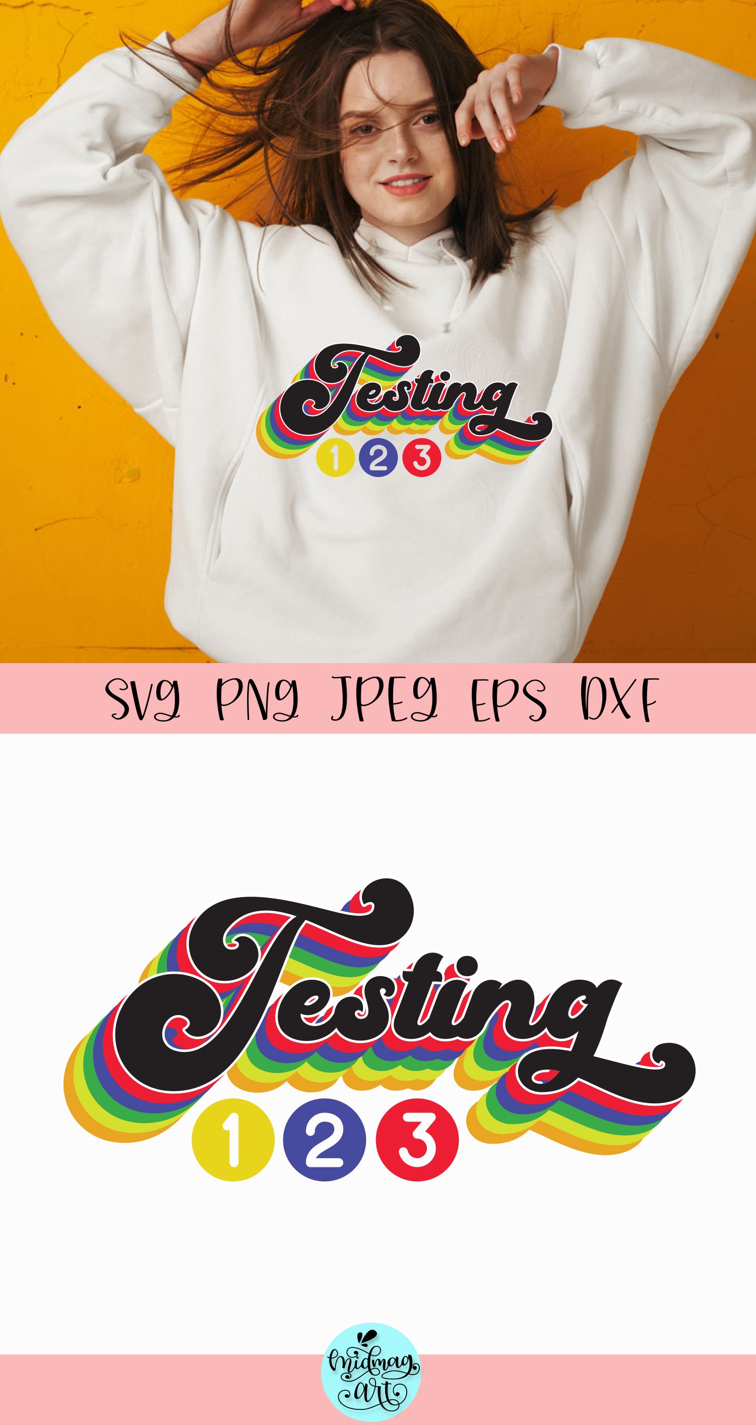 Testing 123 SVG PNG, teaching svg, teacher life