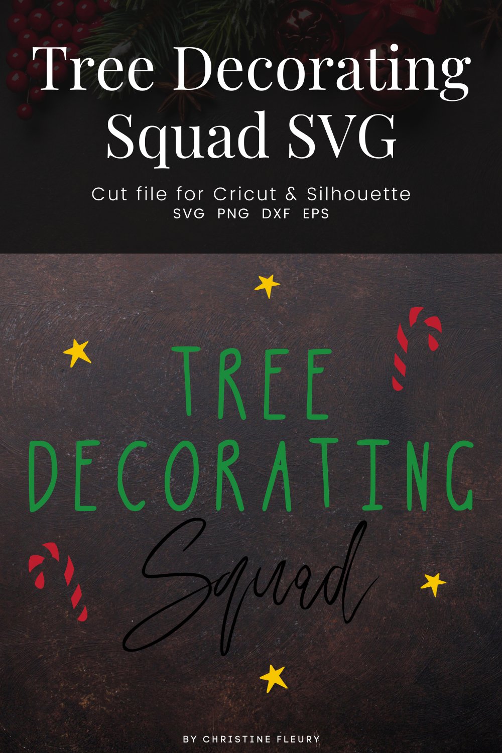 Tree Decorating Squad - Christmas SVG - Squad SVG