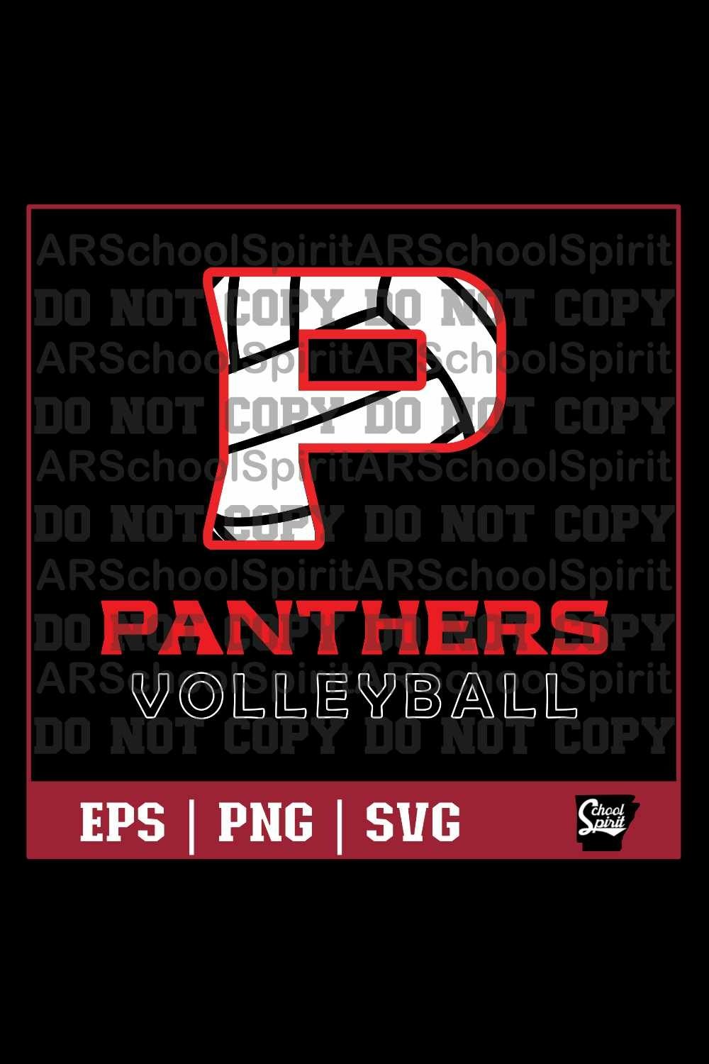 Panthers Volleyball Design