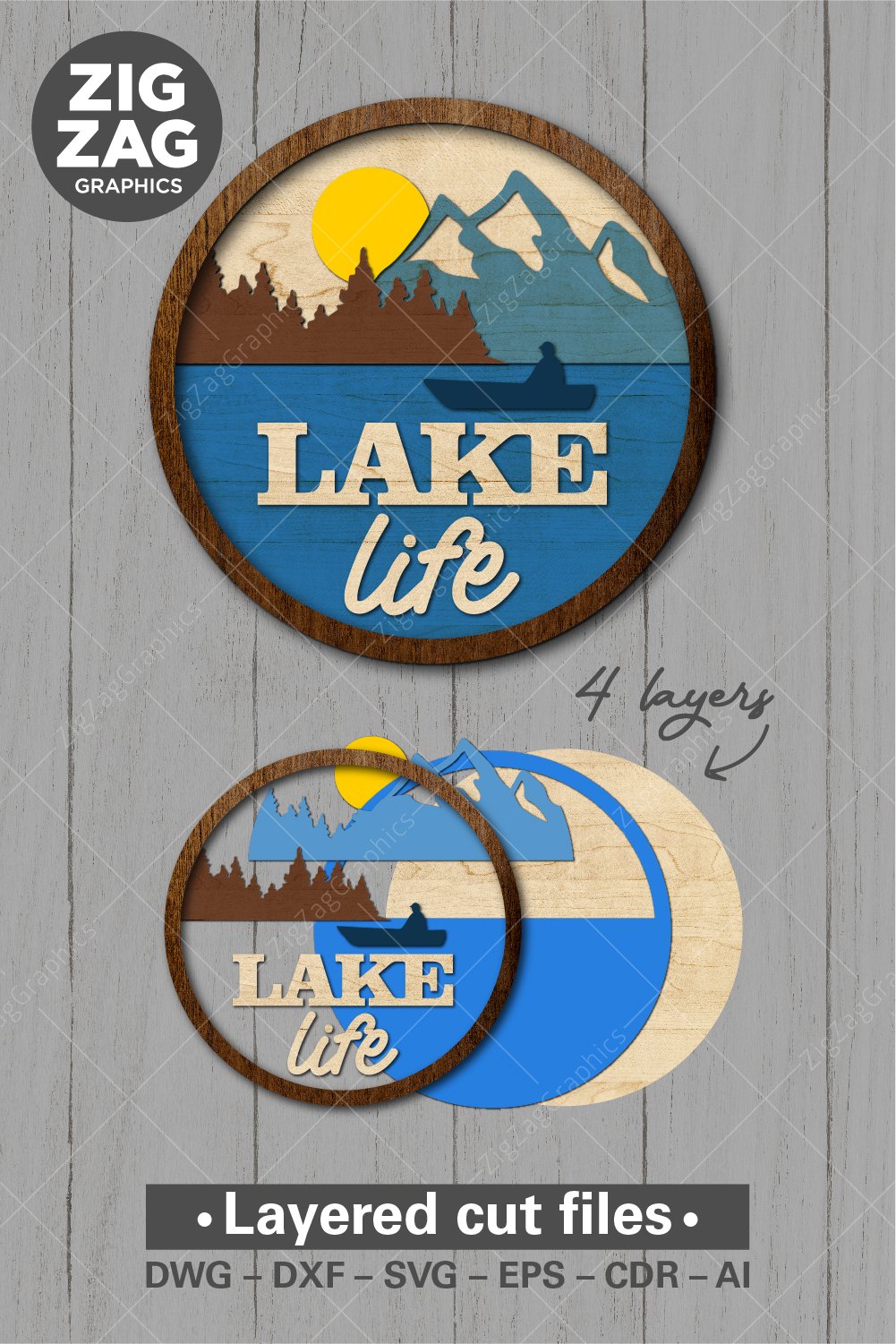 Lake Life Logo Design