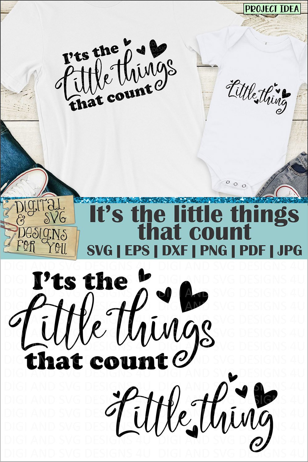 It's the little things that count | Little thing | Matching