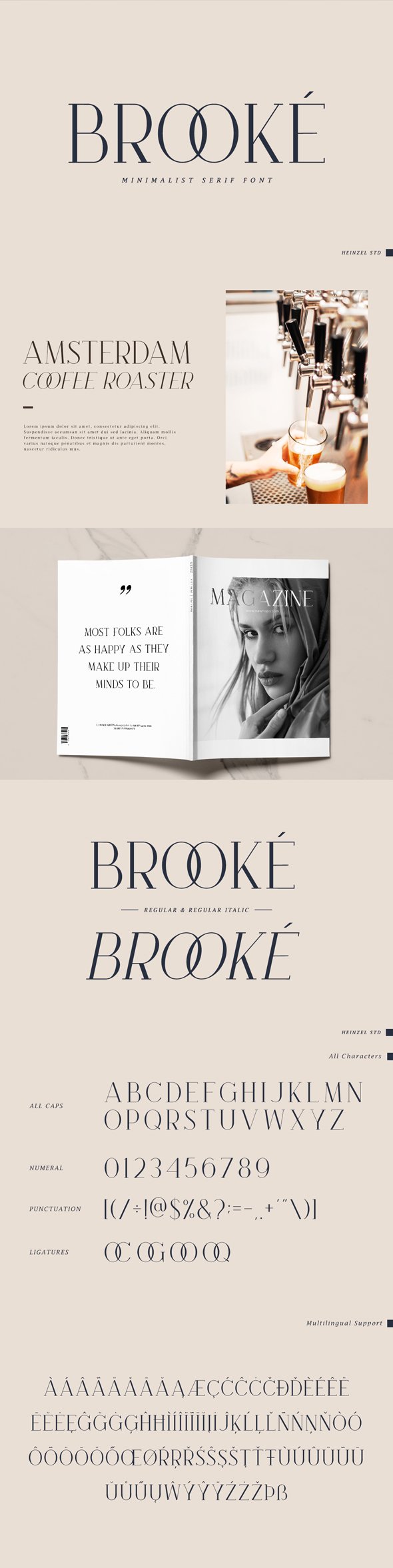 Brooké Serif (739018) | Serif | Font Bundles