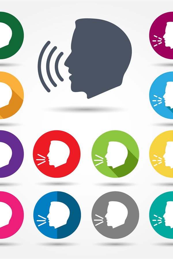 Talk or speak icons (1246977)