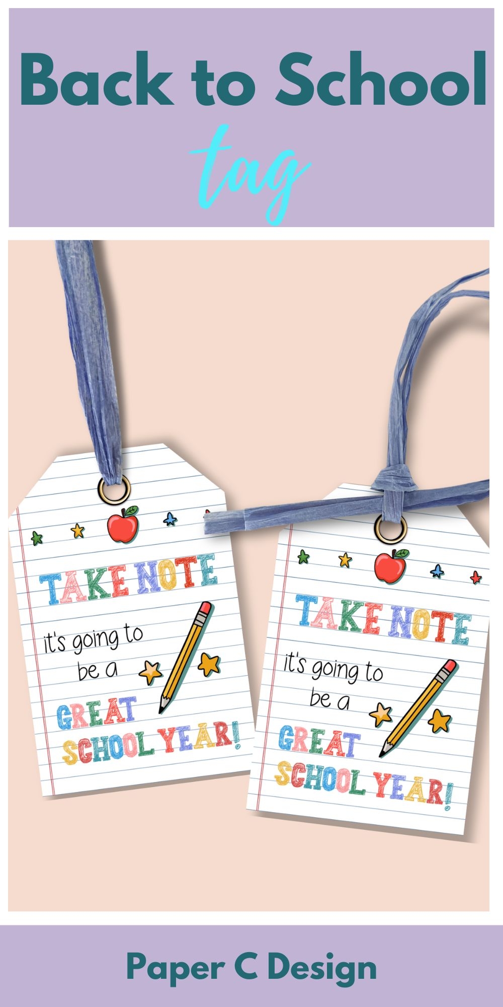 Take Note is Going To Be a Great School Year Tag