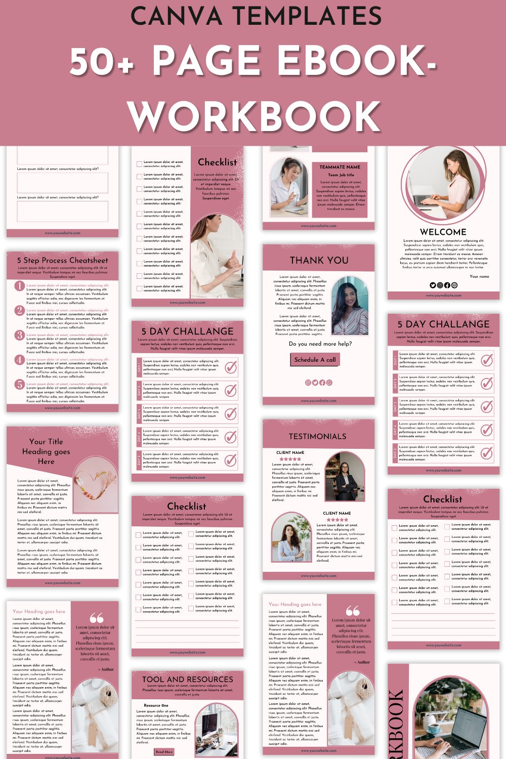 eBook - Workbook Canva Template (2325022)