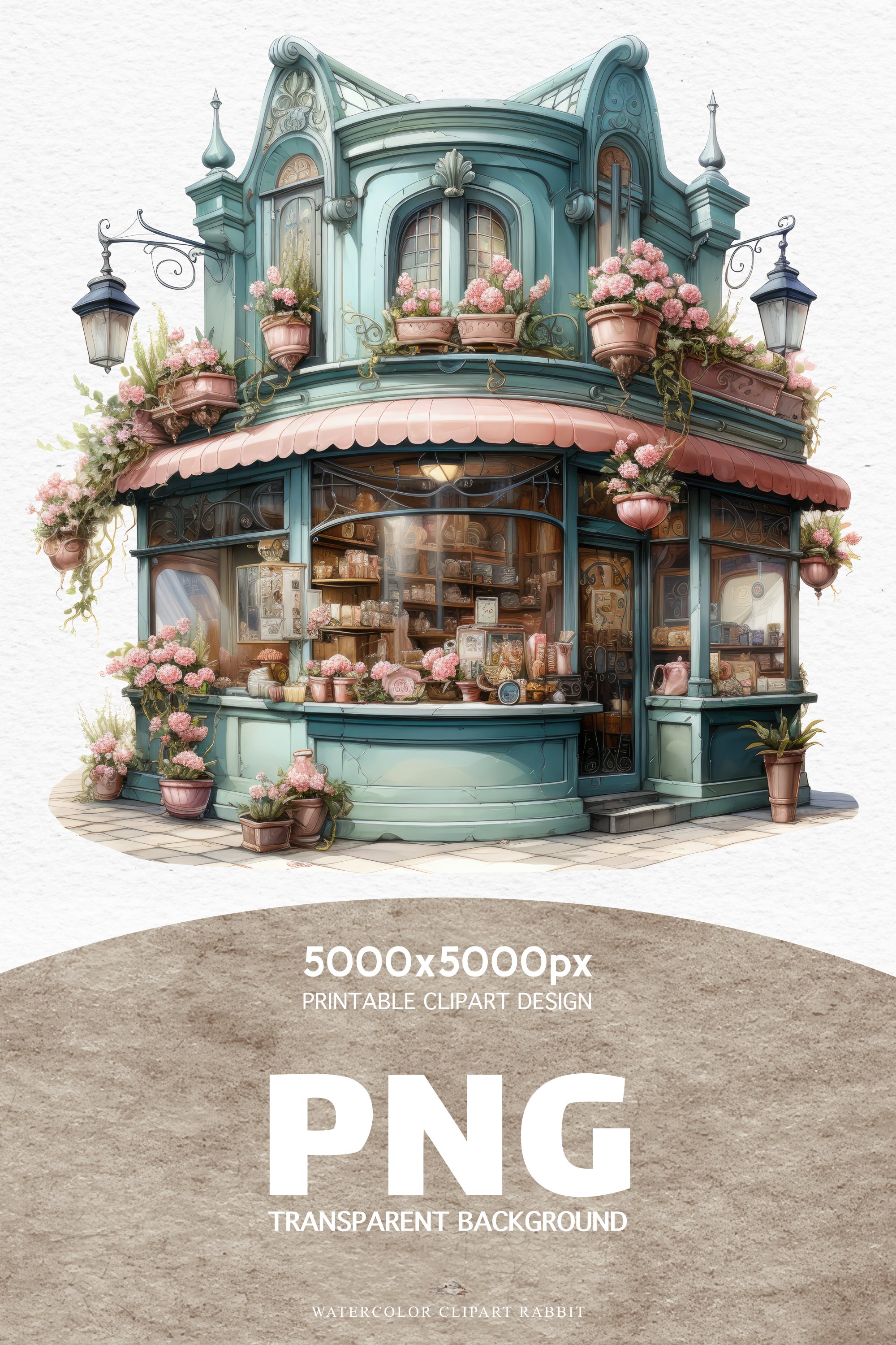 Fantasy Pastel Store Bakery Shop Cafe House Architecture