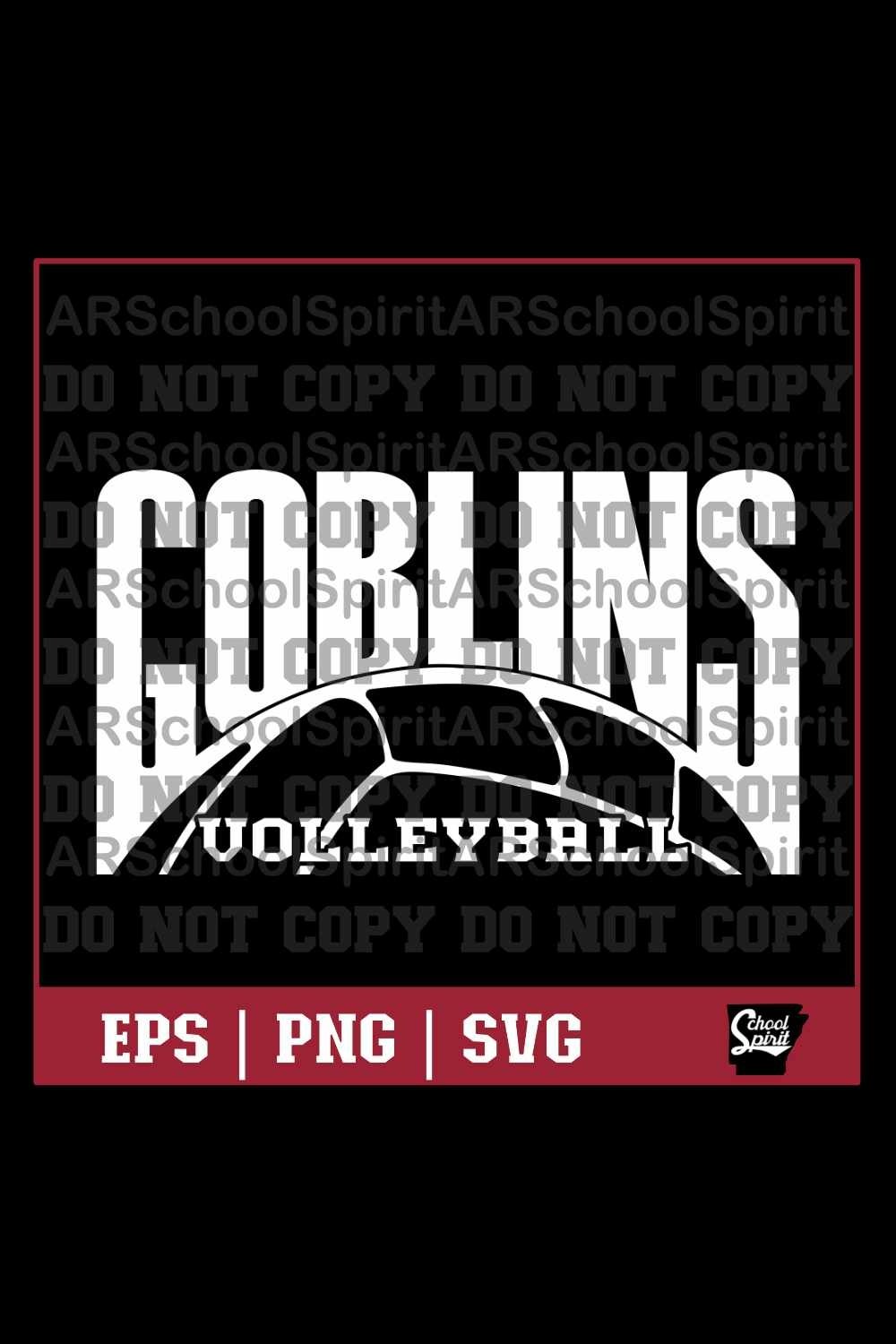 Harrison Goblins Volleyball Design