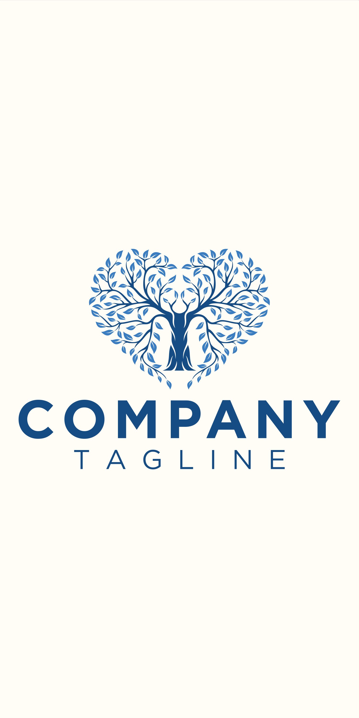 Oak Tree Love Logo Designs