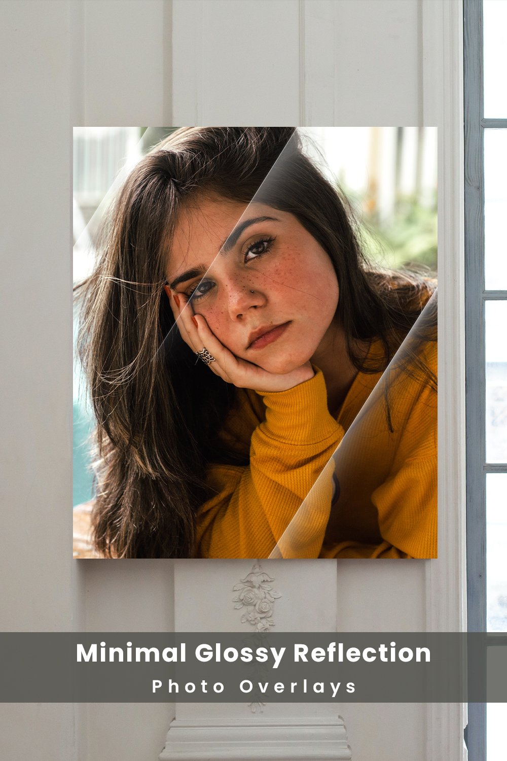 36 Minimal Glossy Reflection Photoshop Overlays