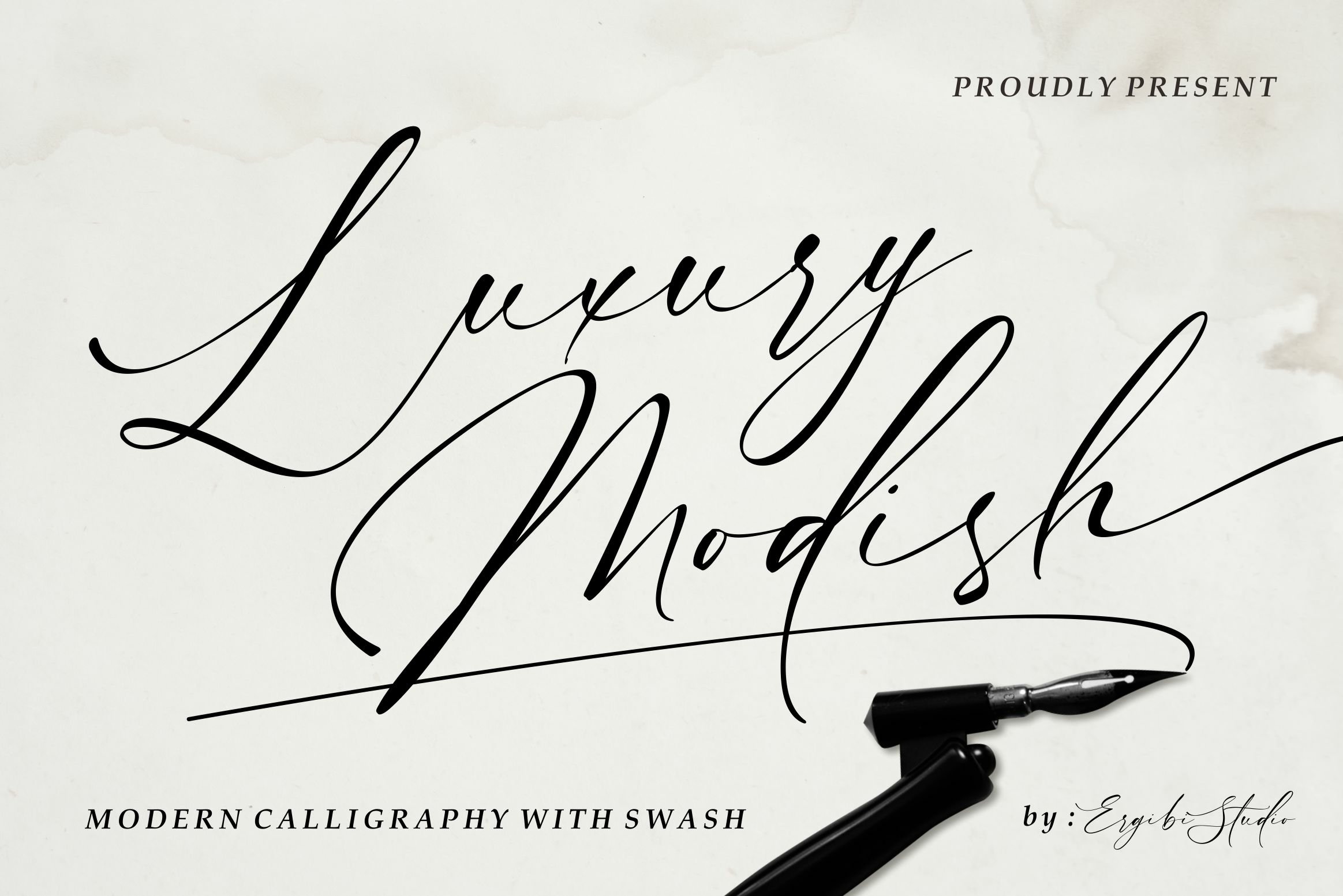 Luxury Modish - Modern Calligraphy
