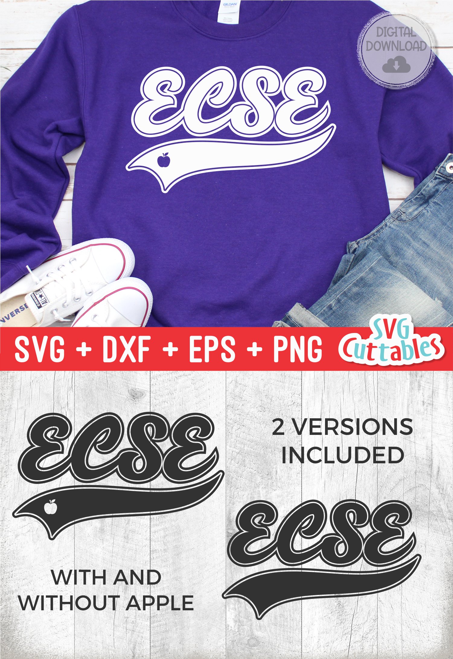ECSE SVG | Early Childhood Special Education Shirt