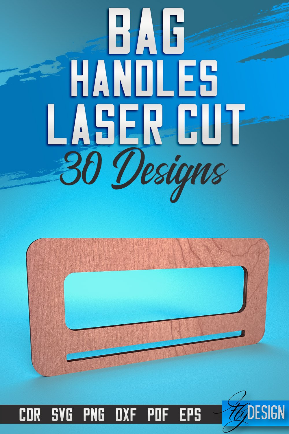 Bag Handles SVG | Crochet Bag Handles | Laser Cut (2619763)