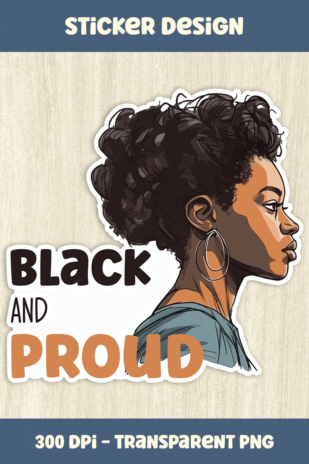 Juneteenth sticker design, transparent PNG