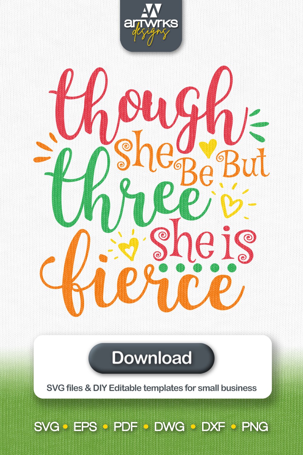 Happy Birthday SVG file she is fierce Birthday Cut File