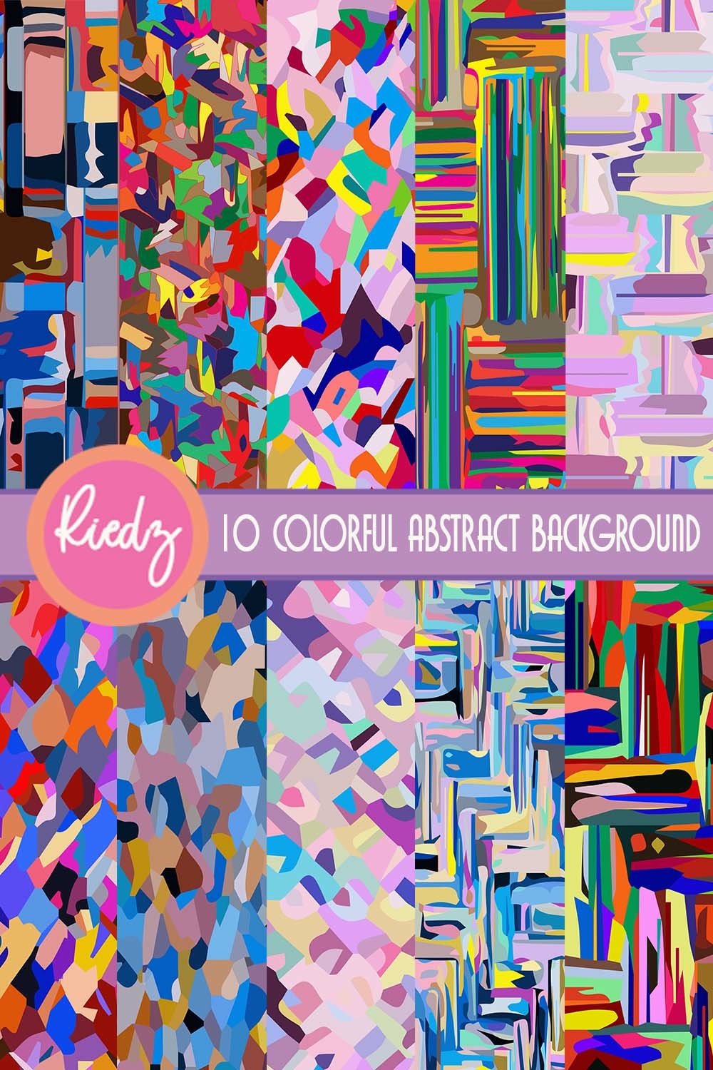 10 PNG EPS SVG Colorful Abstract Background