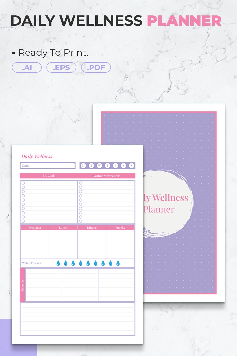 Daily Wellness Planner (2368697)