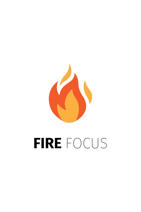 Fire focus logo template