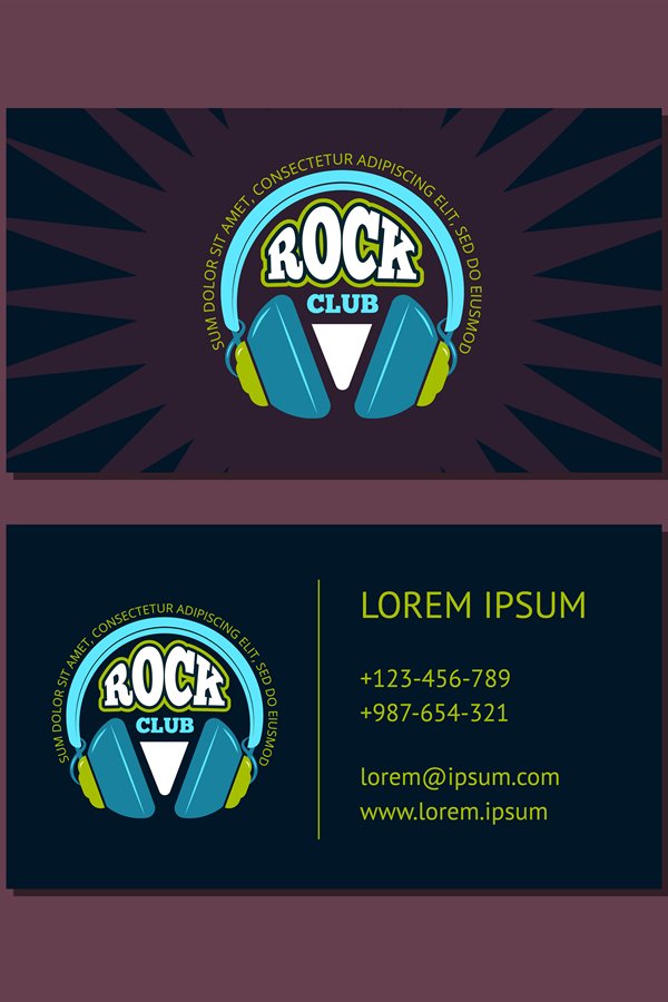 Vector rock music club, music (772760)