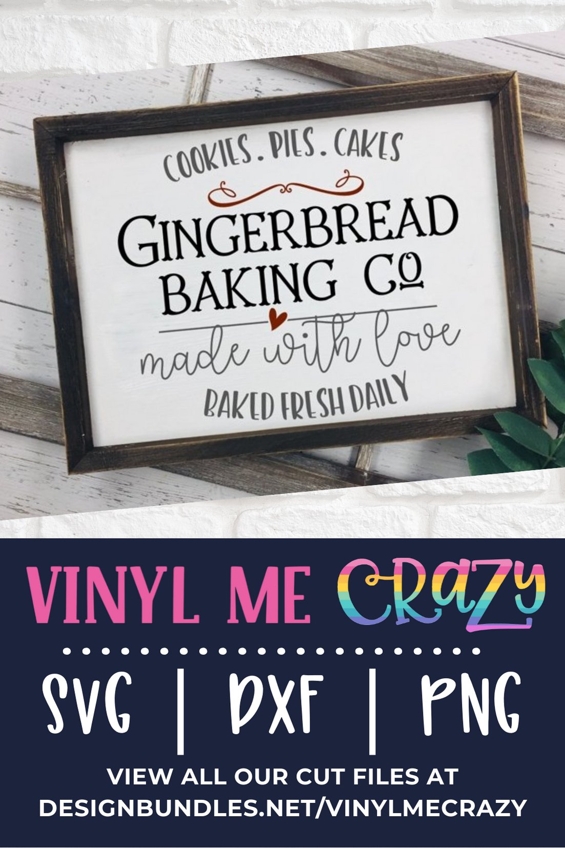 Gingerbread Baking Co SVG DXF PNG (405400)
