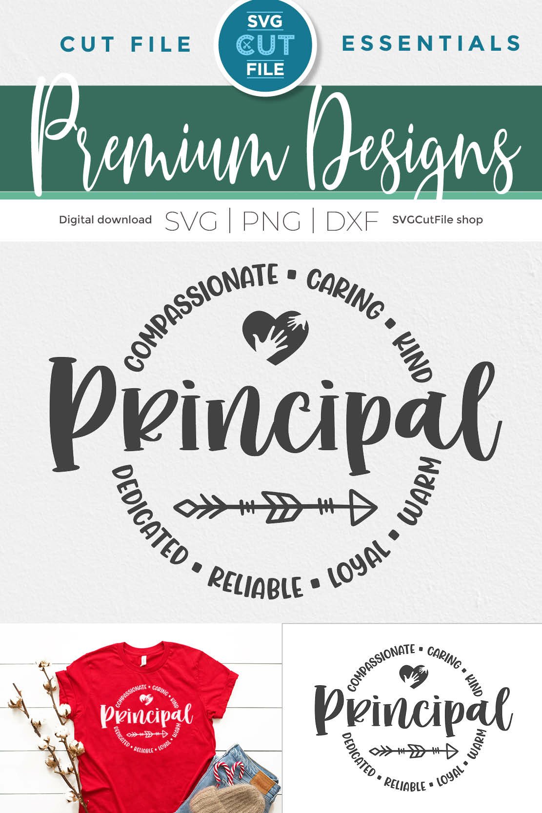 Principal svg for Cricut or Silhouette