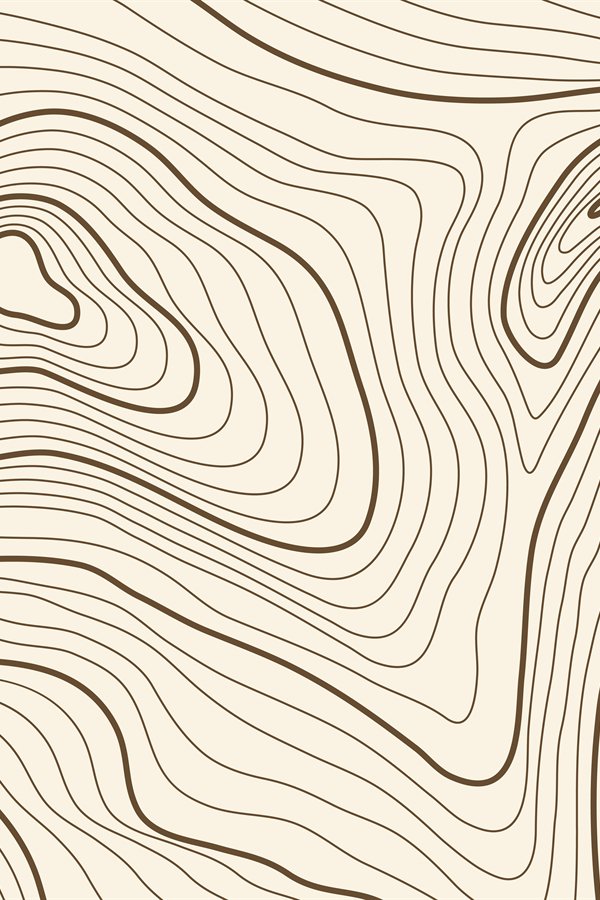 Topographic map background of mountain terrain. Vector mappi