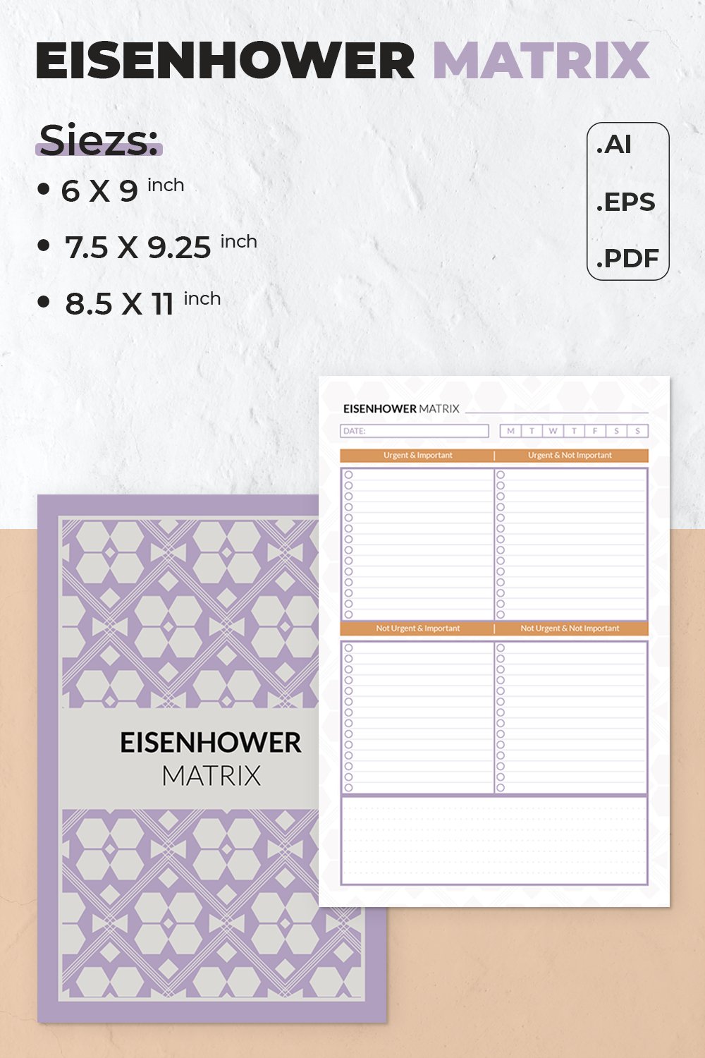 Eisenhower Matrix | Printable Template