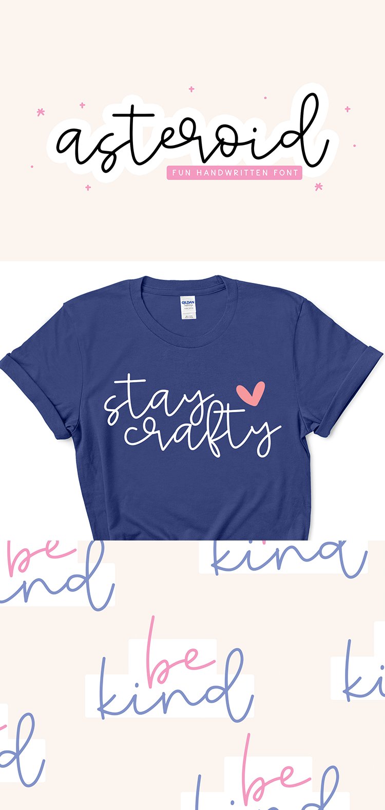 Asteroid - Handwritten Script Font