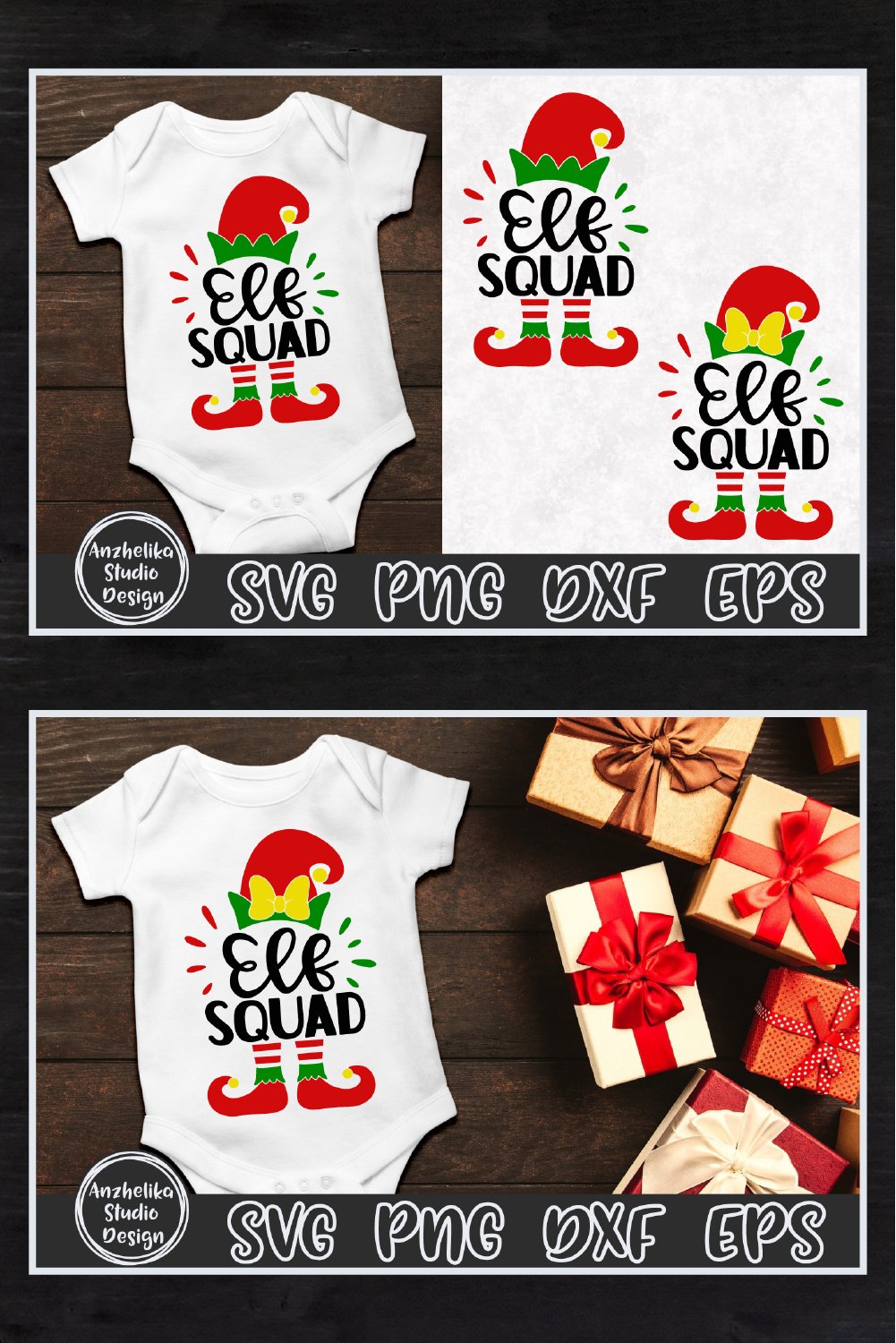 Elf Squad SVG | Merry Christmas PNG | Kids Christmas | Xmas