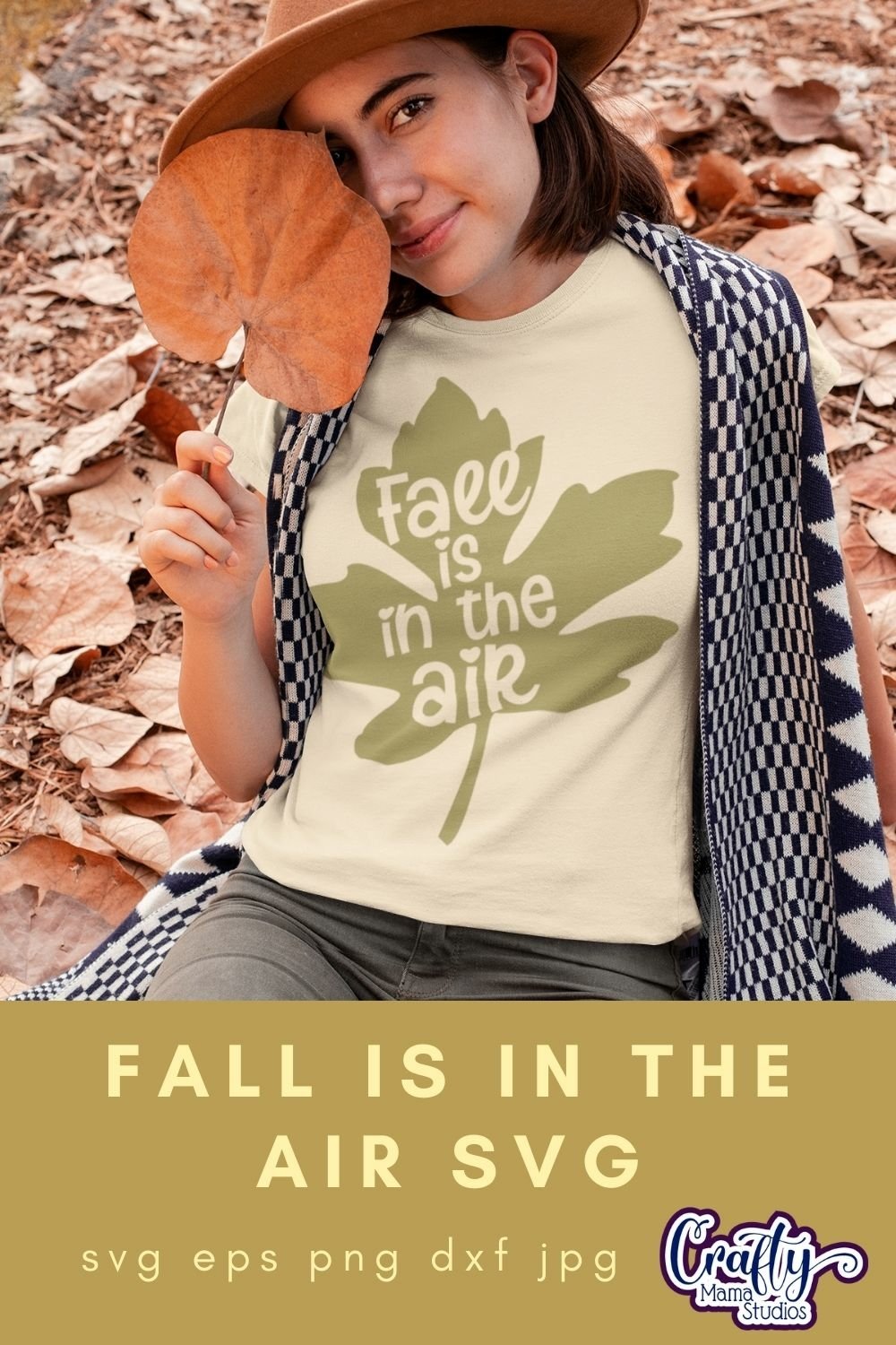 Fall Is In The Air | Autumn Svg Design