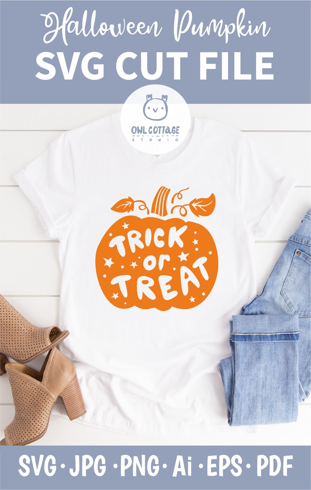 Trick or Treat svg, Halloween Pumpkin cut file , pumpkin